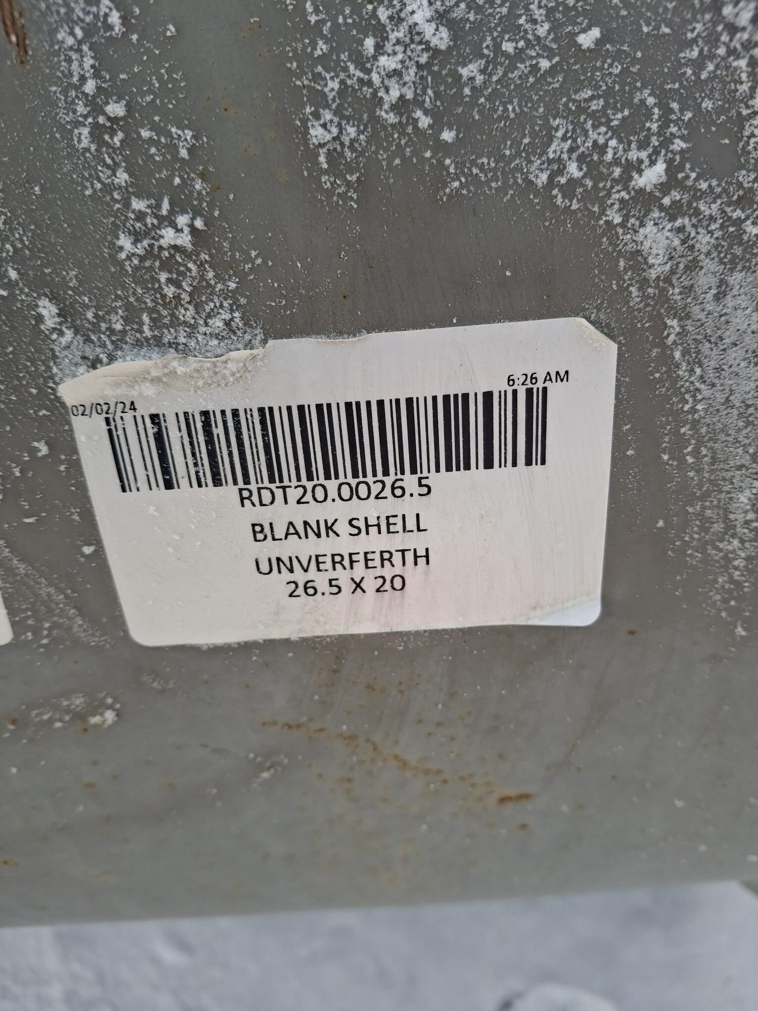 BLANK SHELL - Tirecraft